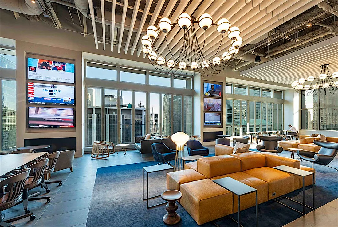 Workplace Design: Amenities Floors in Office Buildings | NanaWall